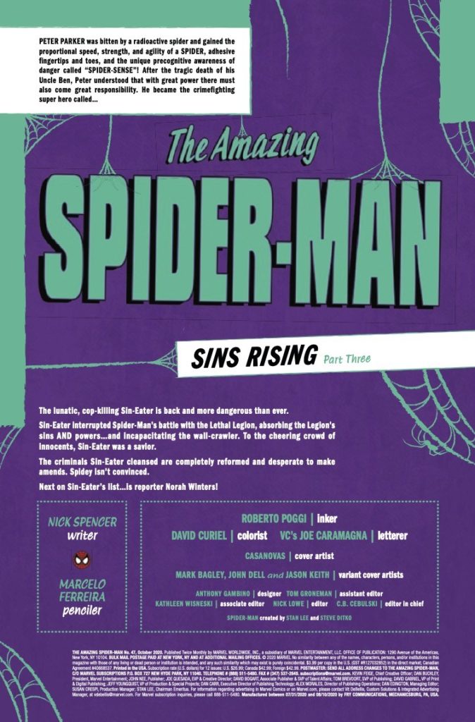 Marvel: Amazing Spider-Man #47 preview