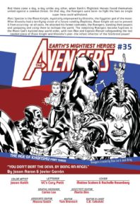 Marvel Comics: Avengers #35 preview