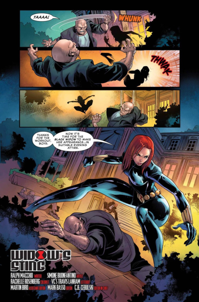 Marvel Comics: Black Widow: Widow's Sting #1 preview